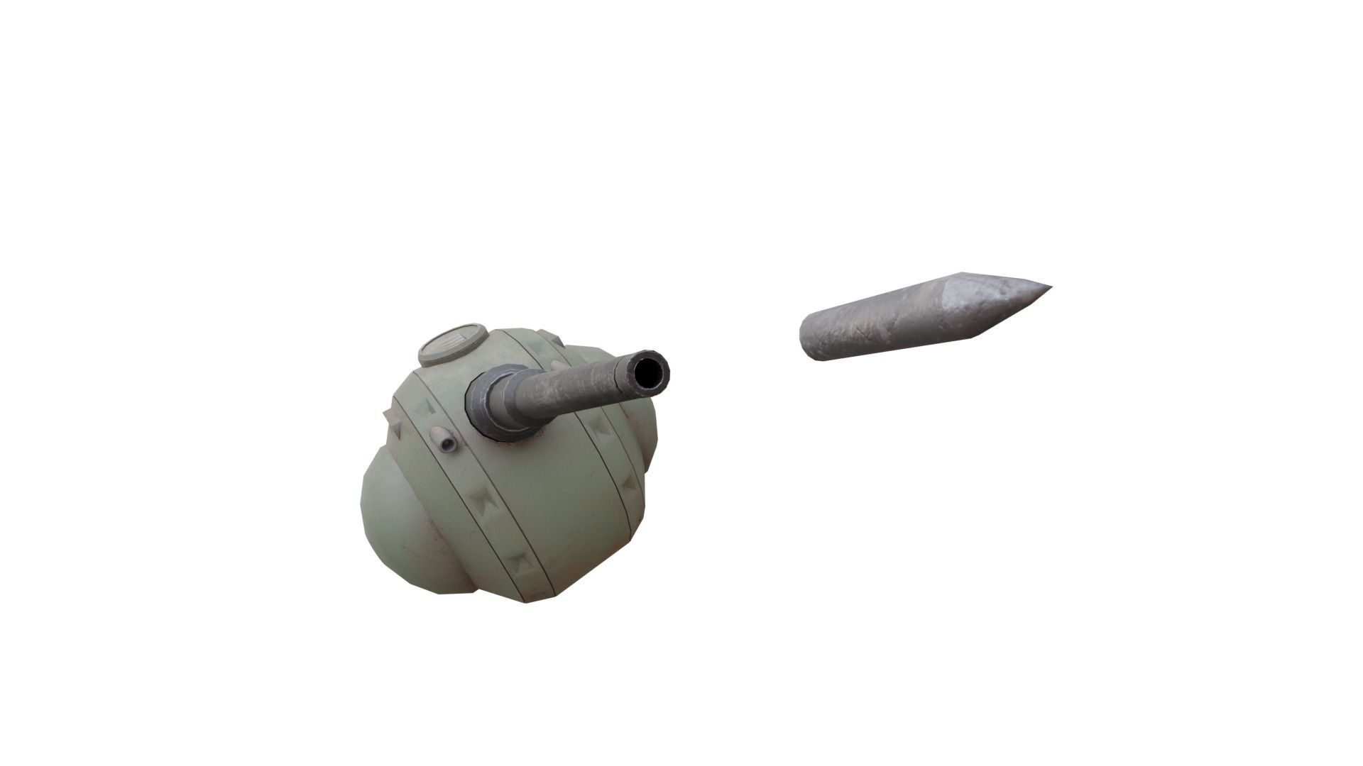 ball tank free VR / AR / low-poly 3D model | CGTrader