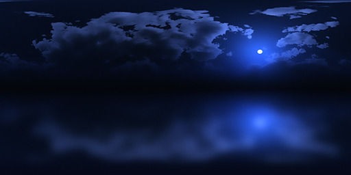 4k HDR Night Moon Sky 3D model | CGTrader