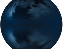 4k HDR Night Moon Sky 3D Model | CGTrader.com