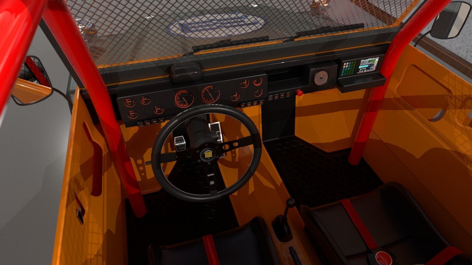 Volkswagen Safari -Thing- modified 3D model | CGTrader