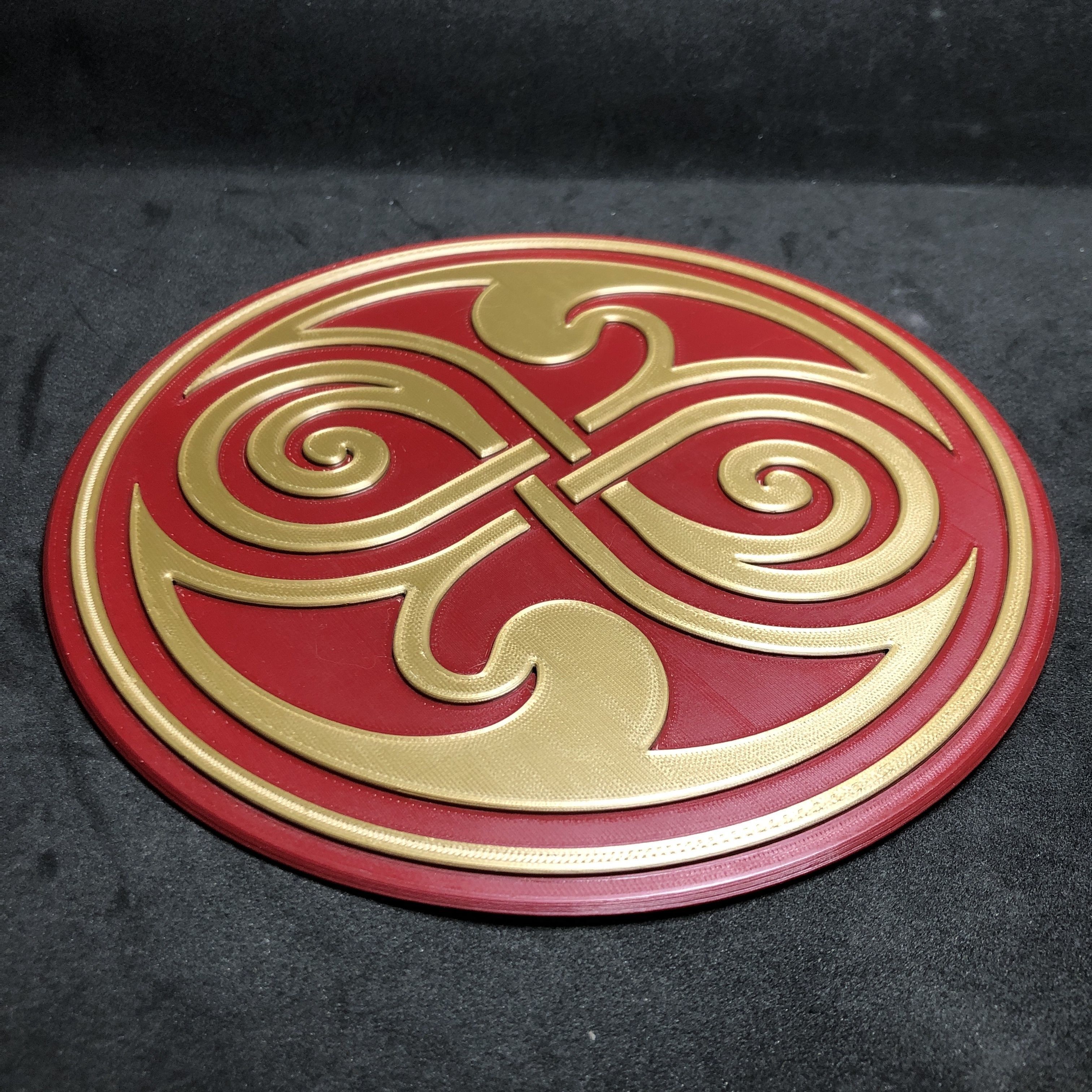 Seal of Rassilon Wall Plaque 3D model 3D printable | CGTrader