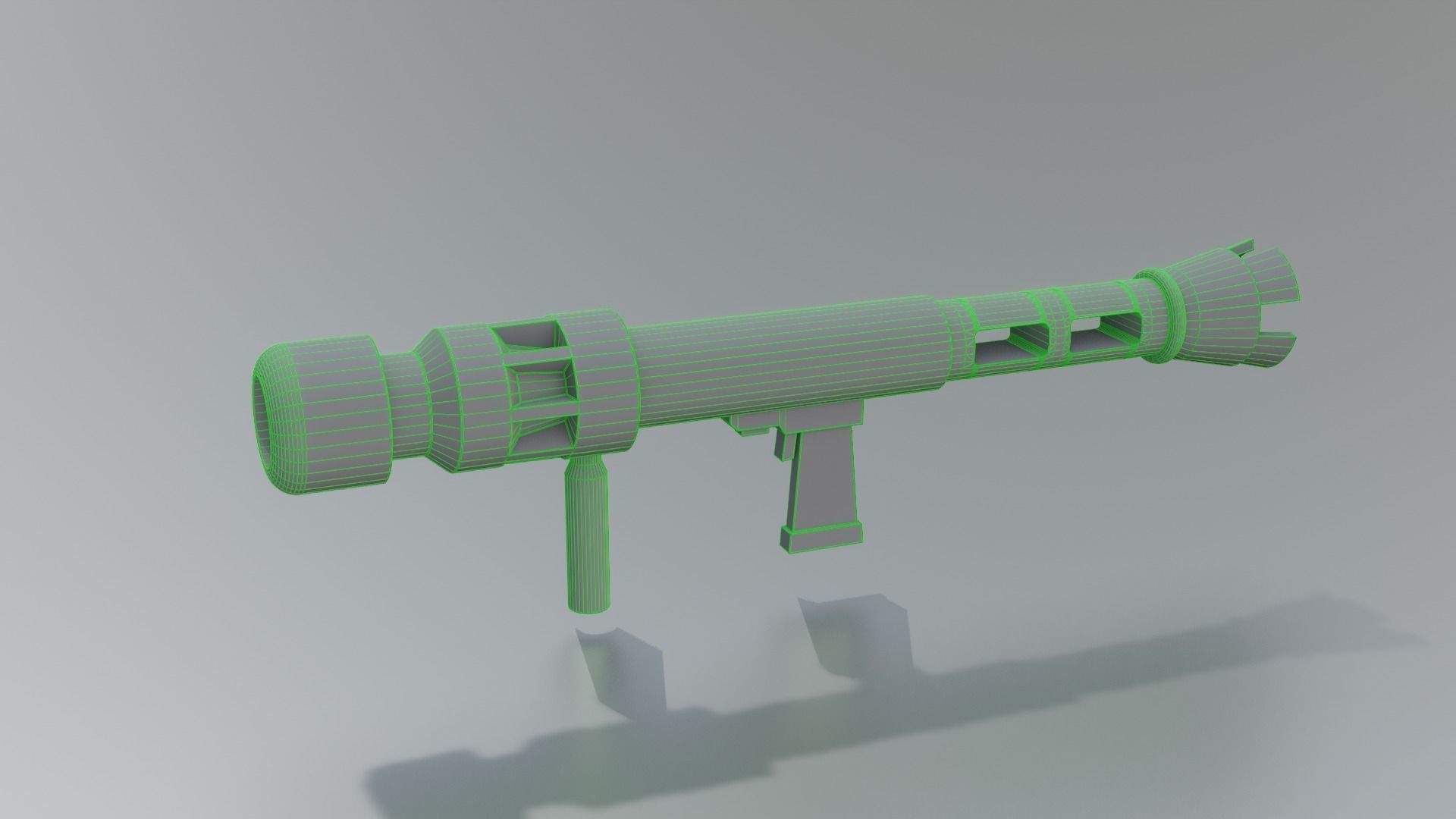 3D model Rocket Launcher VR / AR / low-poly | CGTrader
