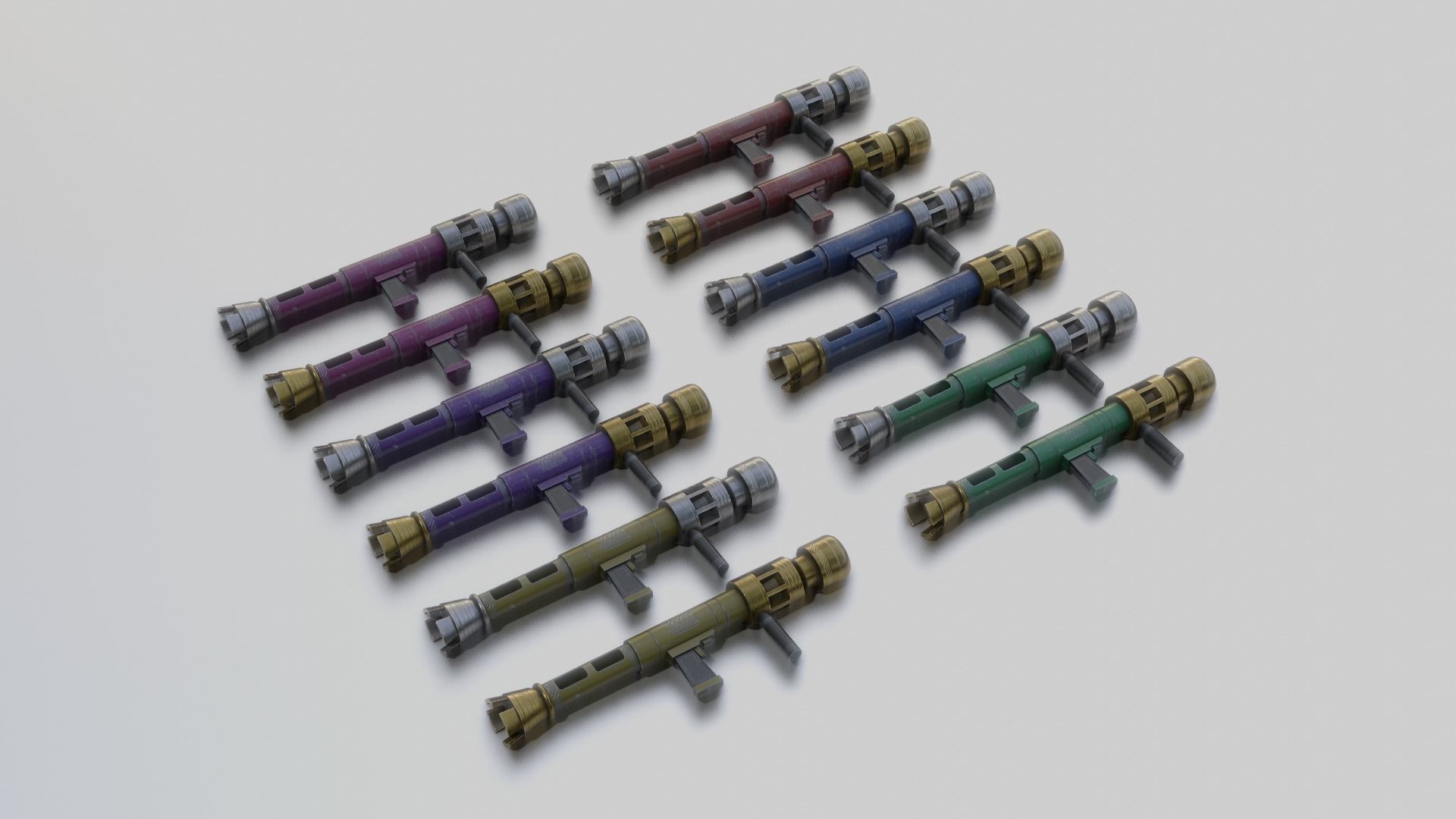 3D model Rocket Launcher VR / AR / low-poly | CGTrader