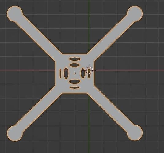 drone frame free 3D model | CGTrader