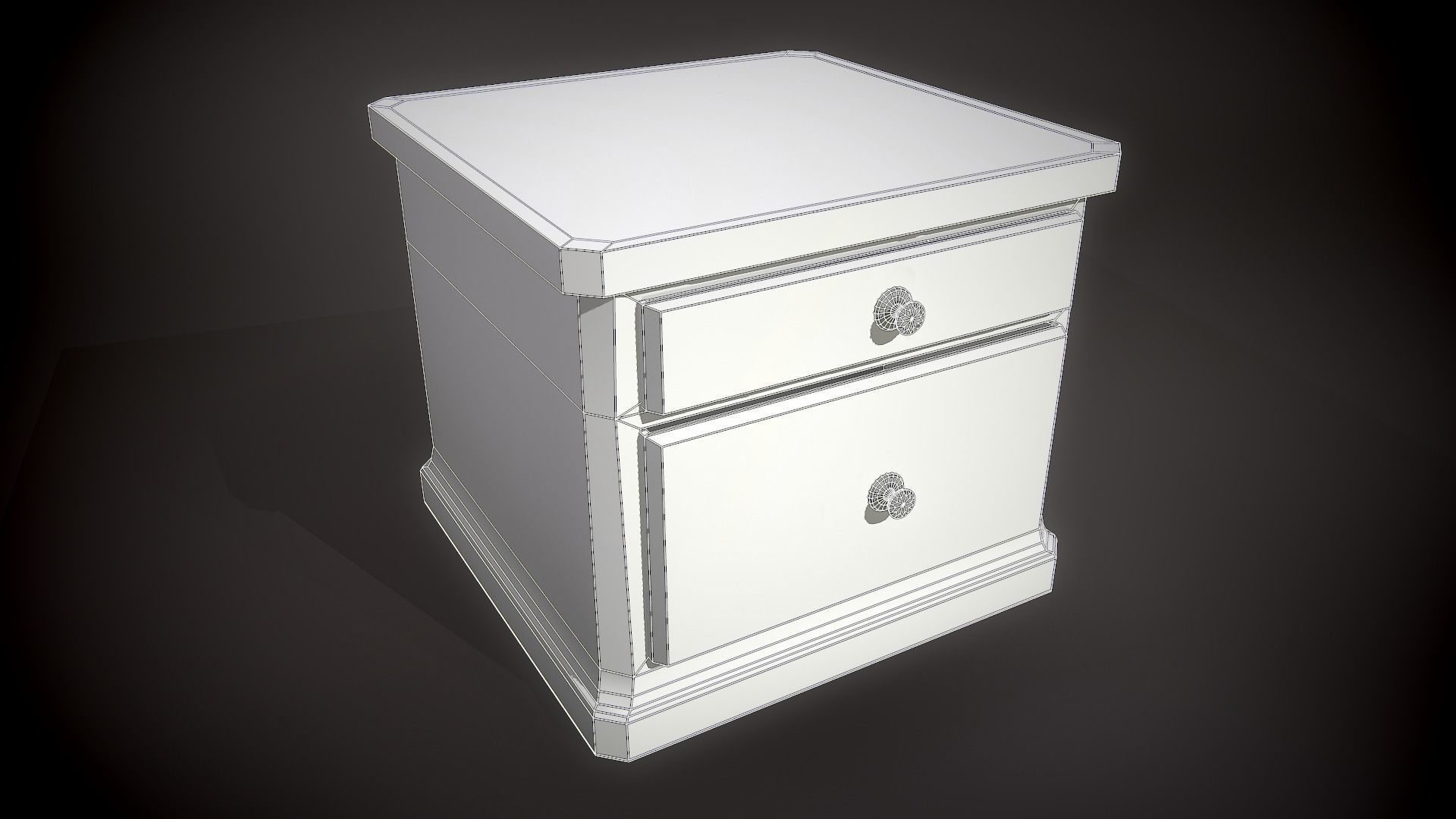 3D model Stylized Worn Out Desk VR / AR / low-poly | CGTrader