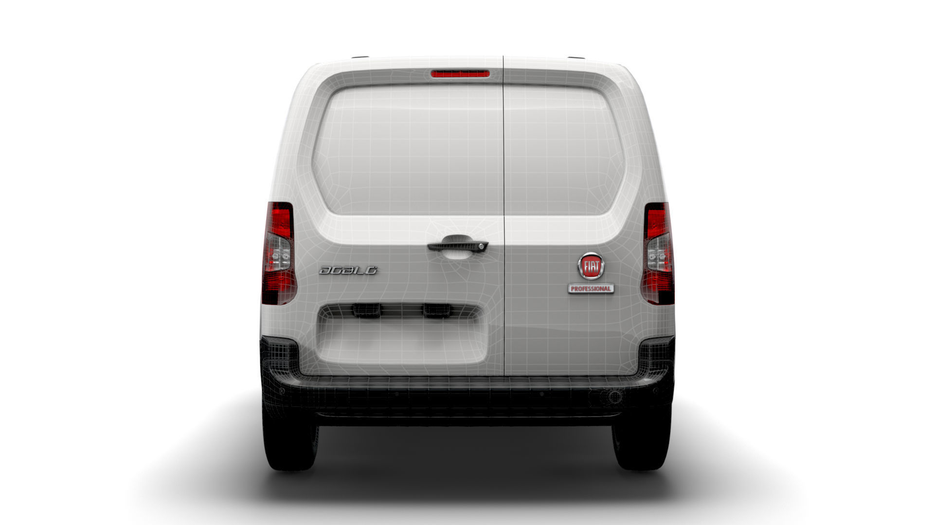 Fiat Doblo LWB Van 511 2023 3D model | CGTrader