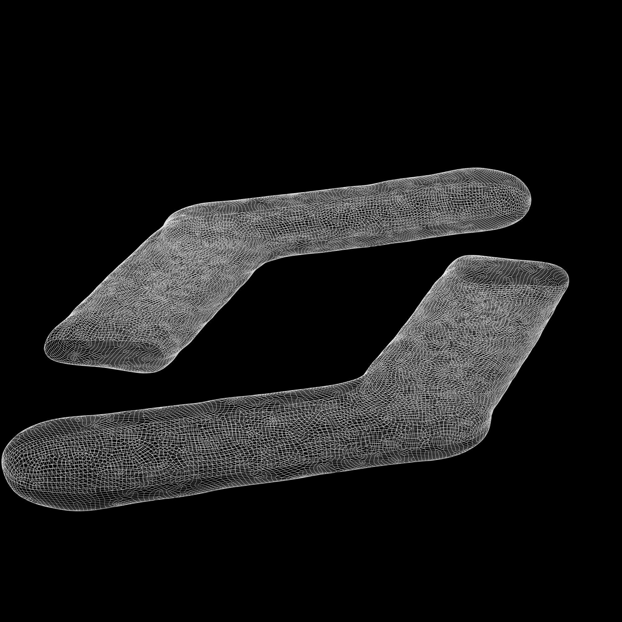 Socks flat lay stockings Clo3d Marvelous Designer 3D model | CGTrader
