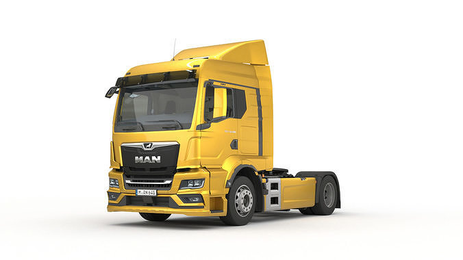 Man TGS 2020 with interior 3D model | CGTrader