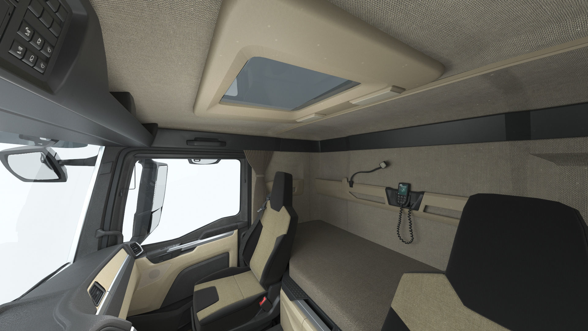 Man TGS 2020 with interior 3D model | CGTrader