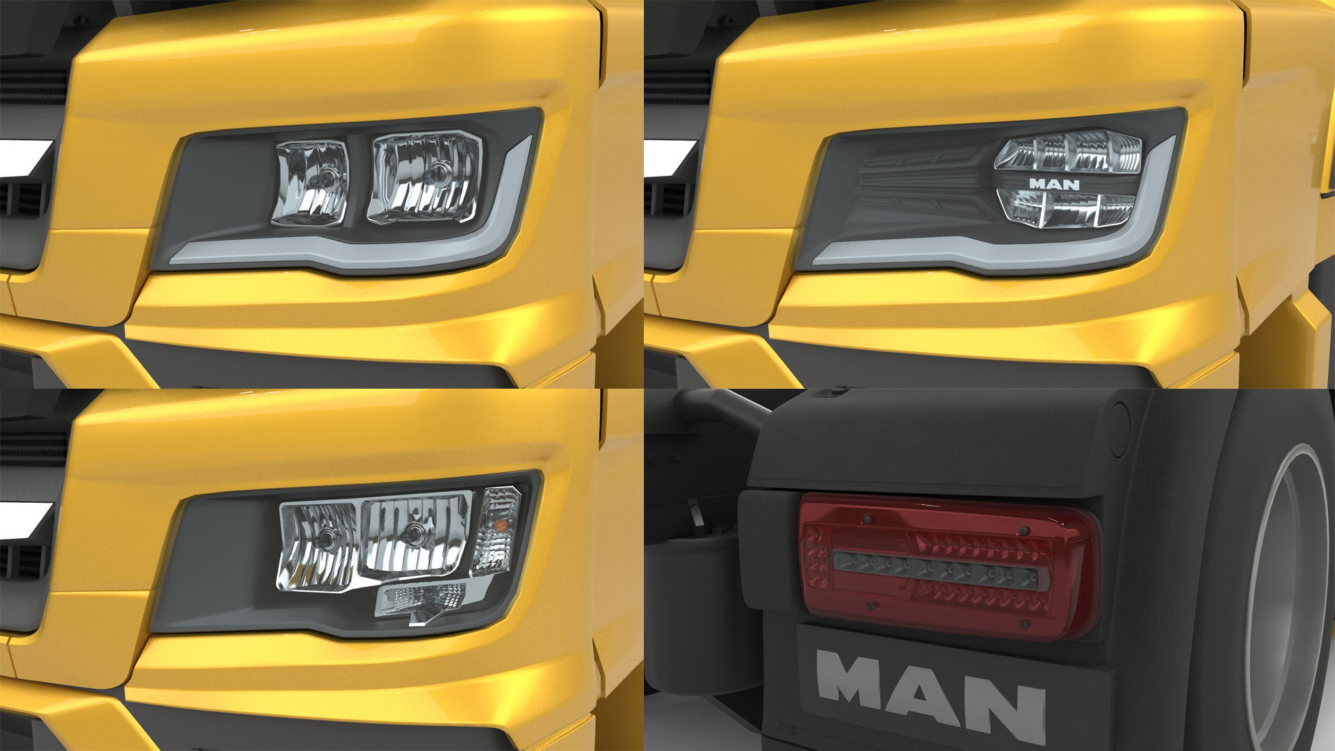 Man TGS 2020 with interior 3D model | CGTrader