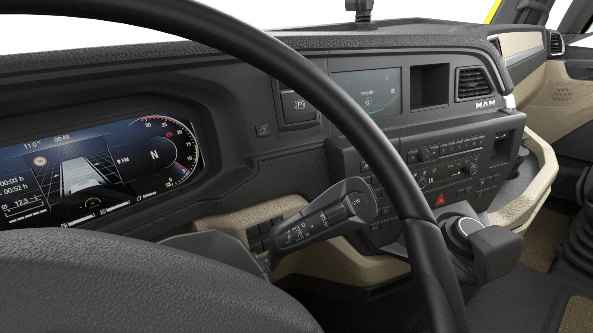 Man TGS 2020 with interior 3D model | CGTrader