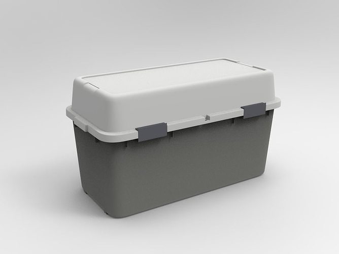 Storage Box 3D model | CGTrader