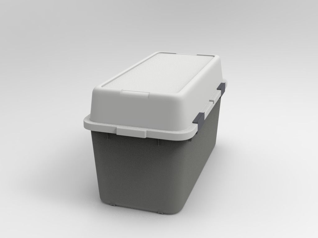 Storage Box 3D model | CGTrader