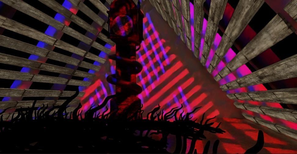 Stranger things attic with clock 3D model animated | CGTrader