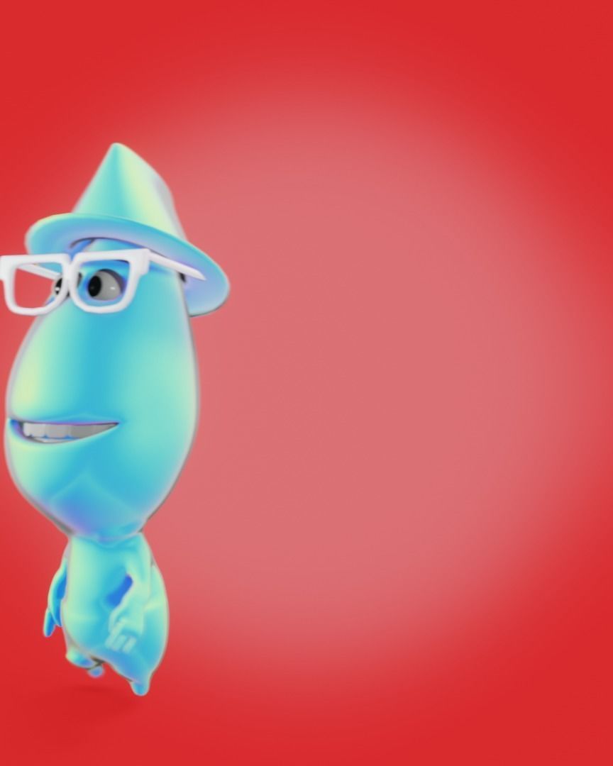 Joe Gardner Pixar Soul 3D Character 3D model | CGTrader