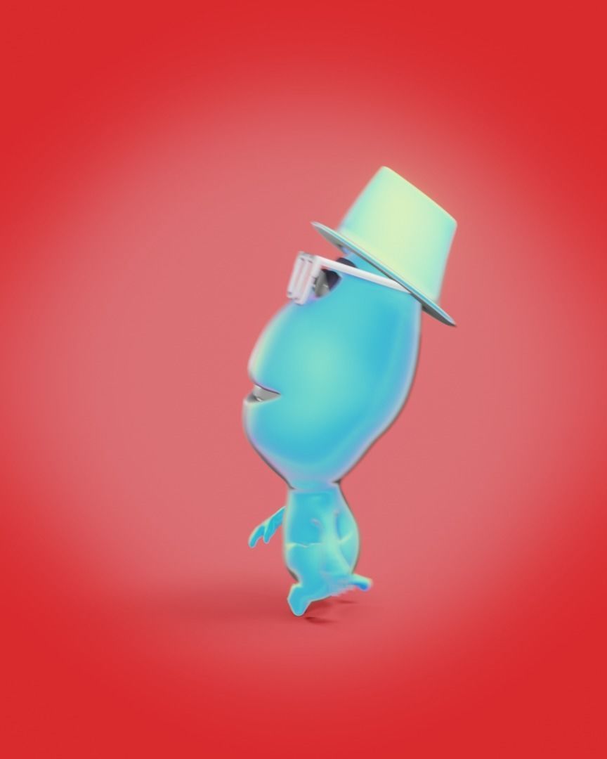 Joe Gardner Pixar Soul 3D Character 3D model | CGTrader