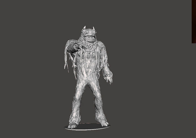 SPACE 1999 Monster toy soldier from the episode THE BETA CLOUD 3D model ...