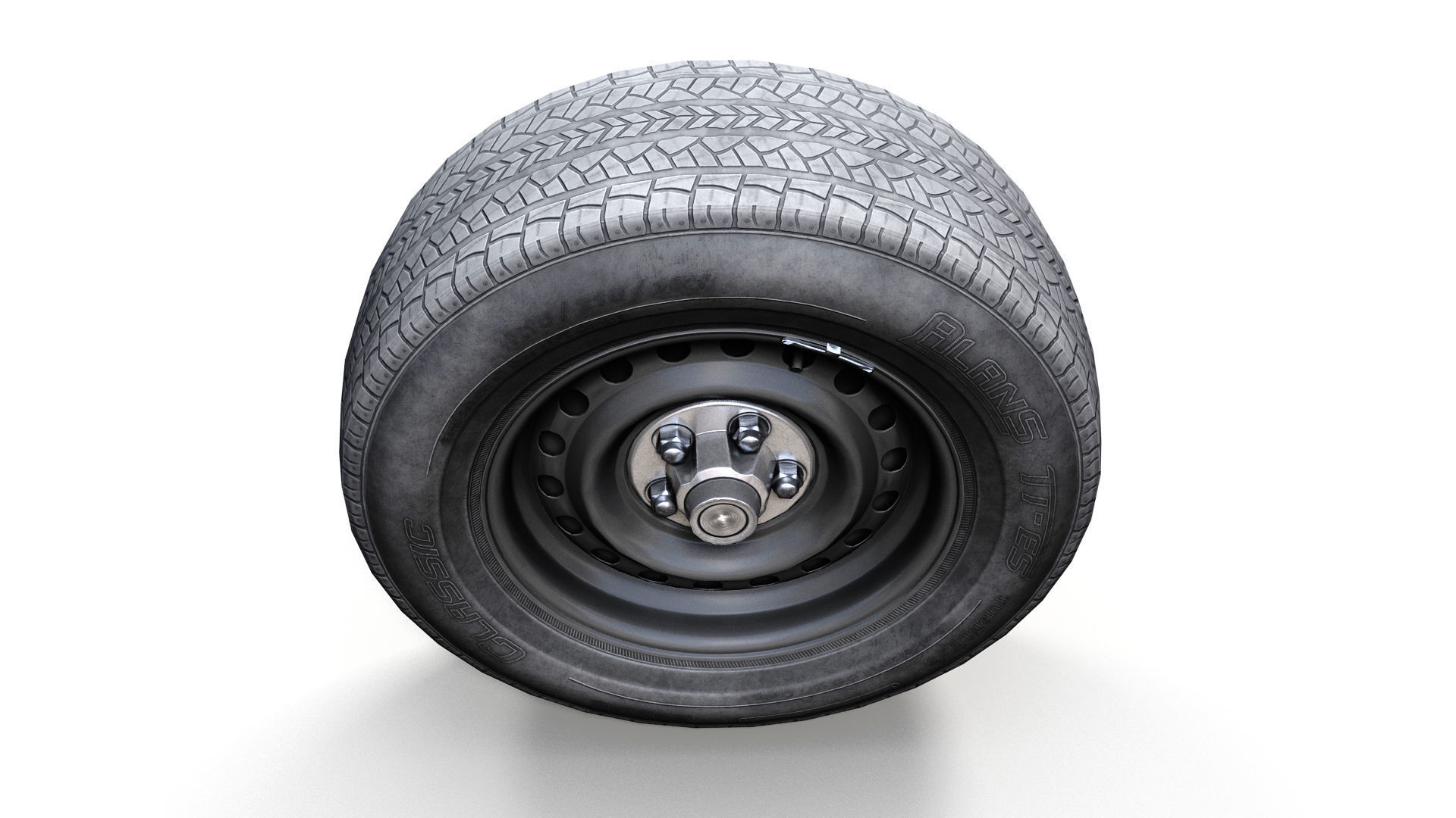3D model Police steel wheel PBR VR / AR / low-poly | CGTrader