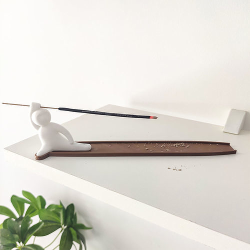 Incense holder or censer Ninja creative utility 3D model 3D printable ...