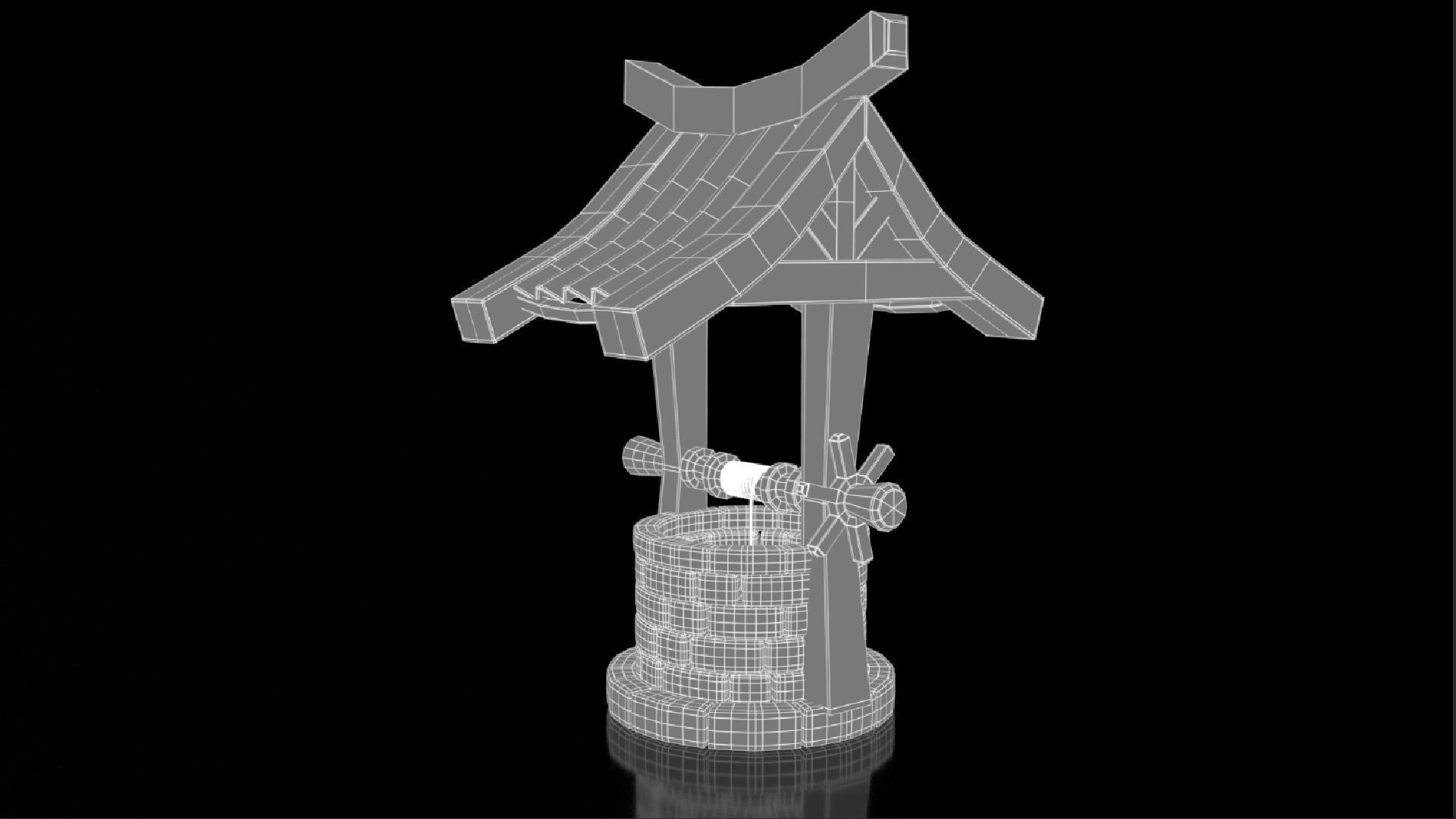 Stylized Water Well 3D model | CGTrader