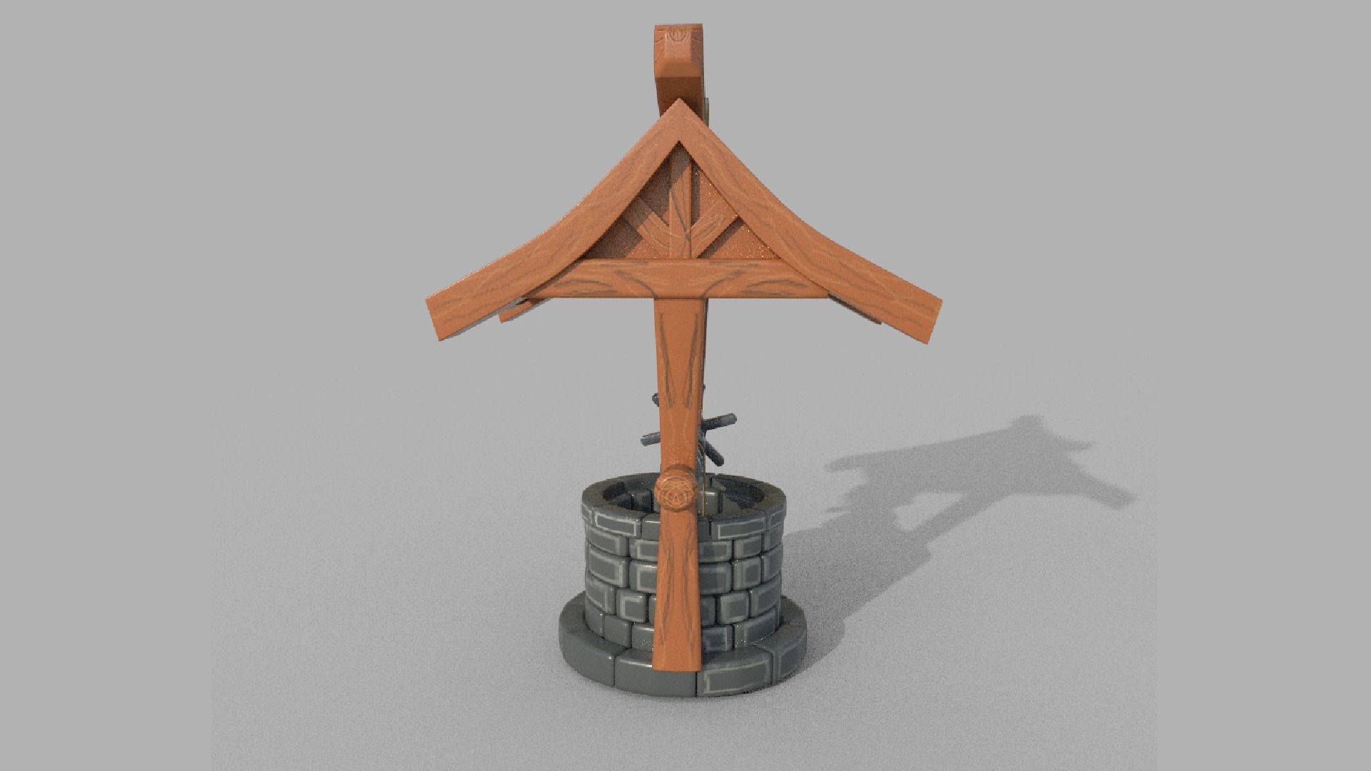 Stylized Water Well 3D model | CGTrader