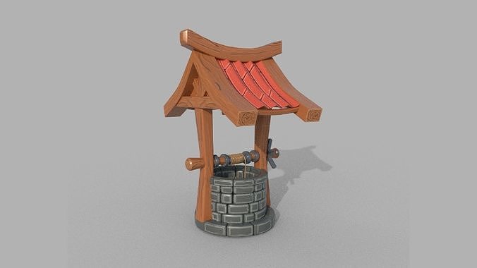 Stylized Water Well 3D model | CGTrader