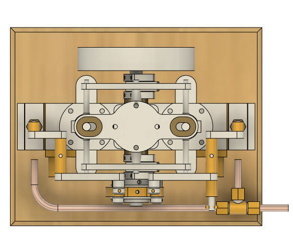 Bernays Two Cylinder Steam Engine 3D model | CGTrader