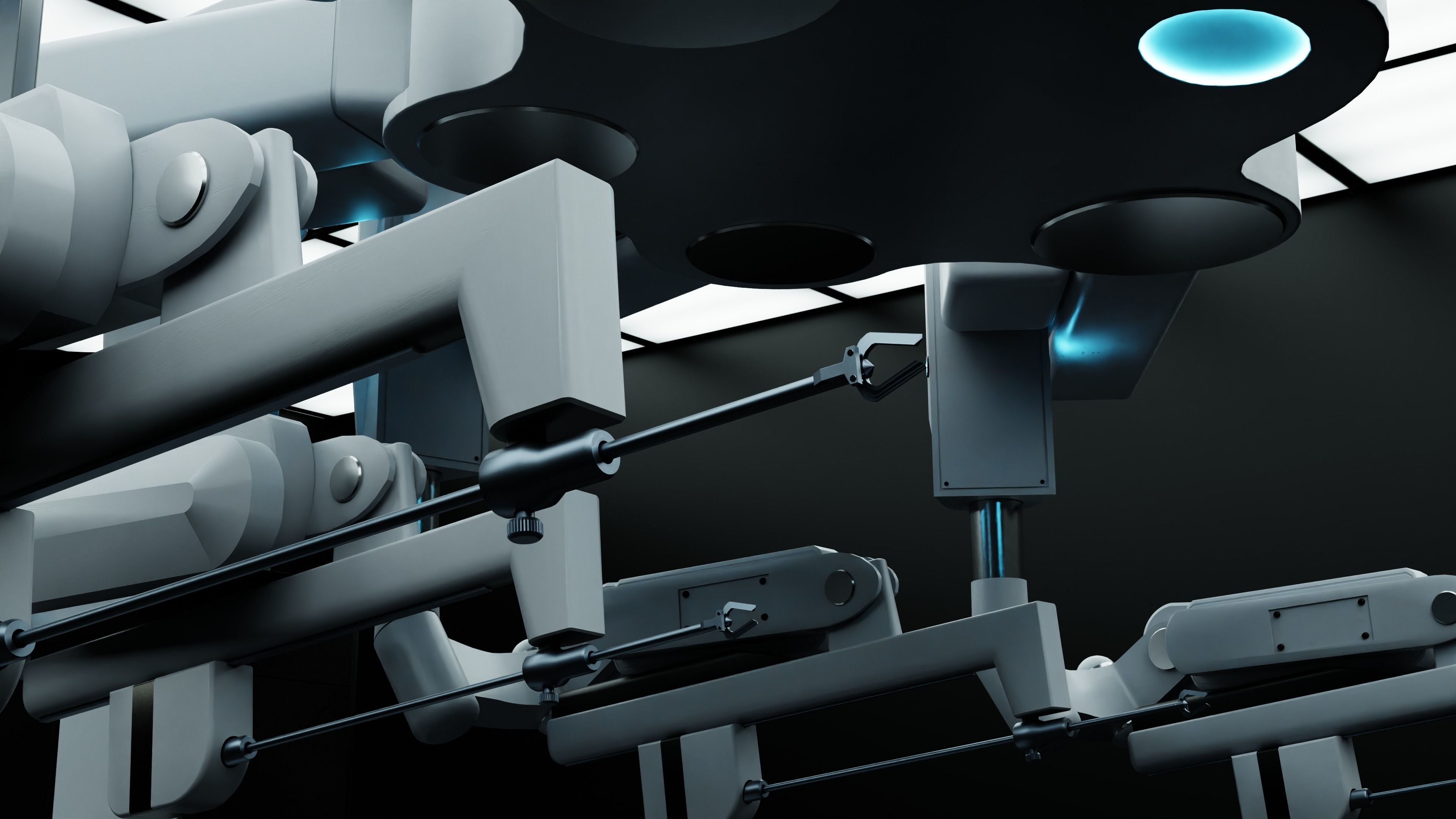 Surgical Robotic System da Vinci 3D model | CGTrader
