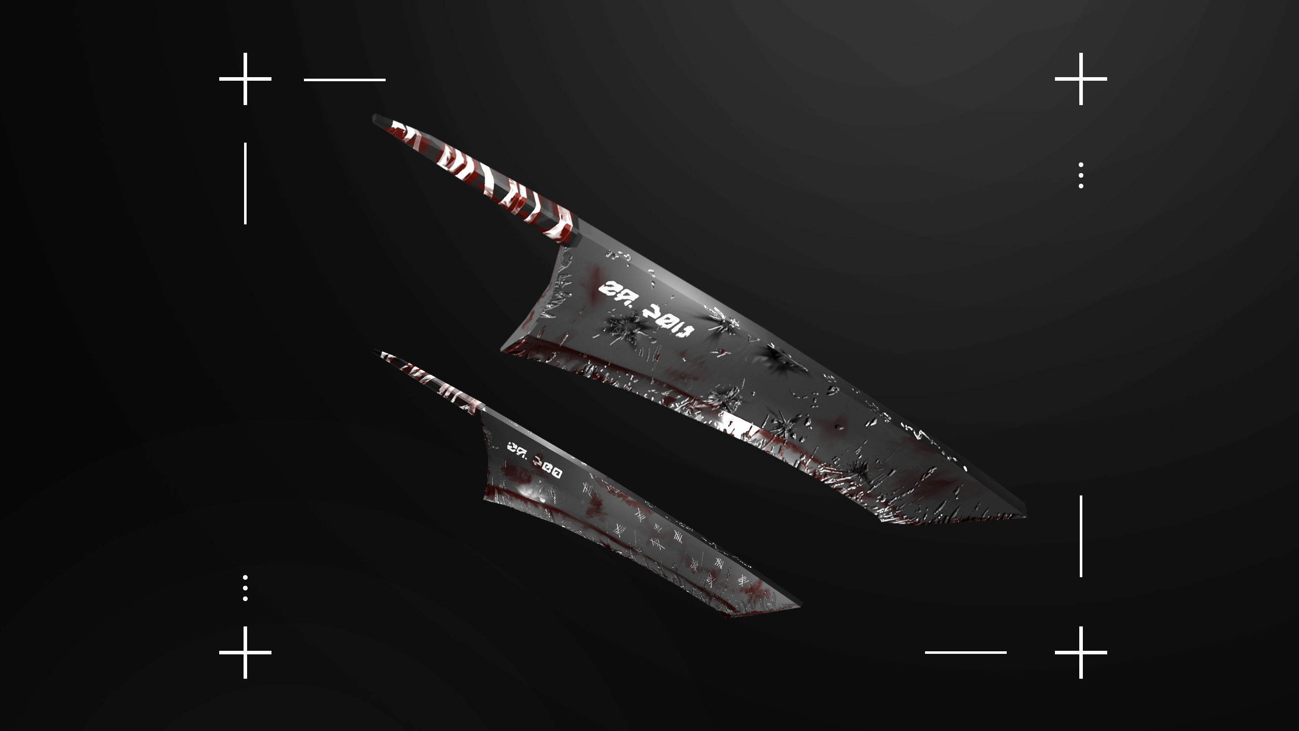 3D model Battered Fang Sword VR / AR / low-poly | CGTrader