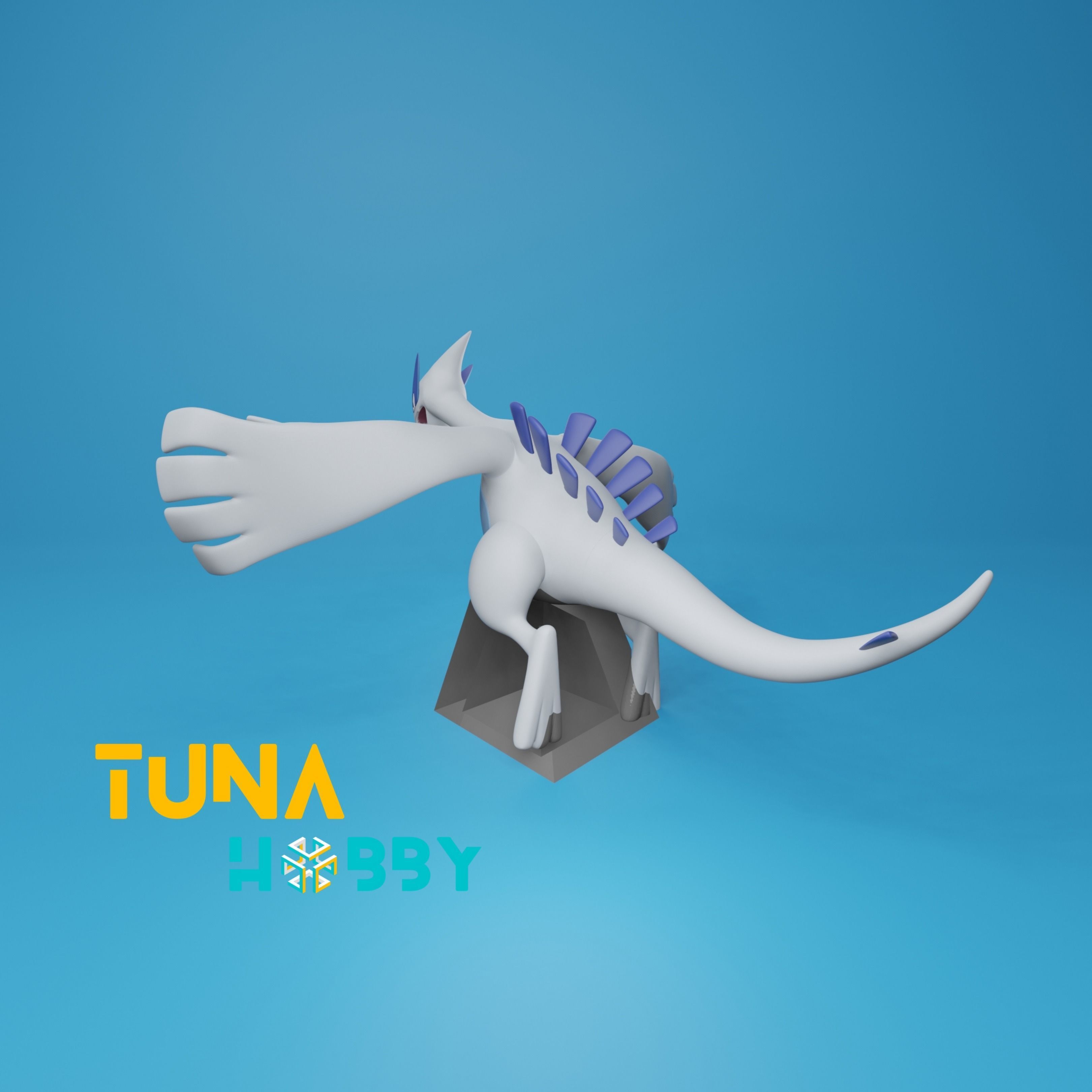 LUGIA - FAN ART - POKEMON FIGURINE - 3D PRINT MODEL 3D model 3D ...