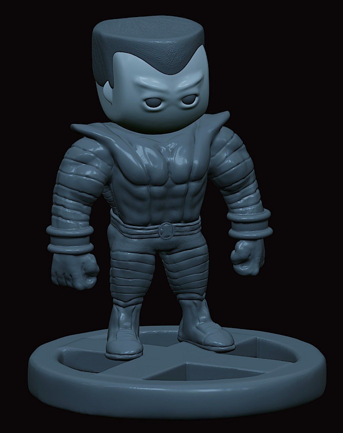 Colossus comic book character 3D model 3D printable | CGTrader
