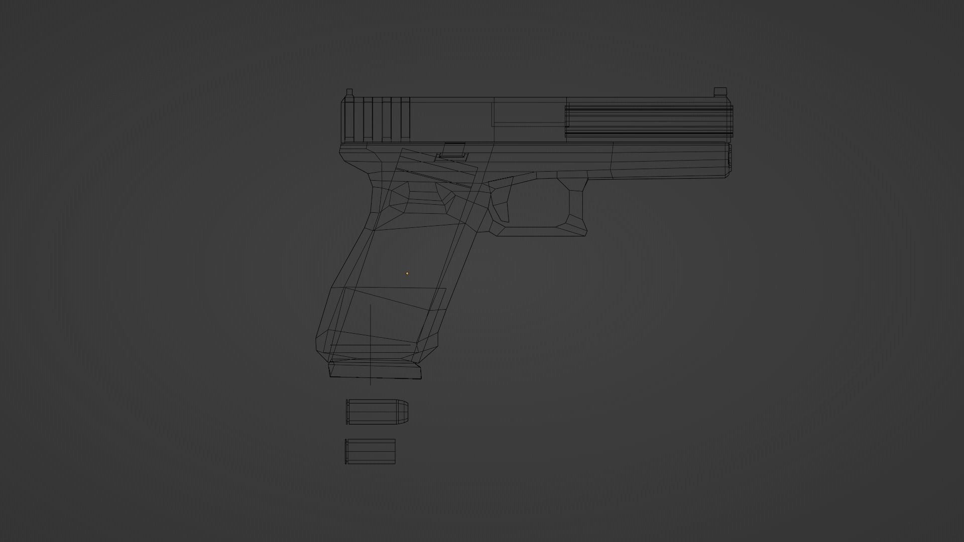 Glock 20 Low Poly free VR / AR / low-poly 3D model rigged | CGTrader