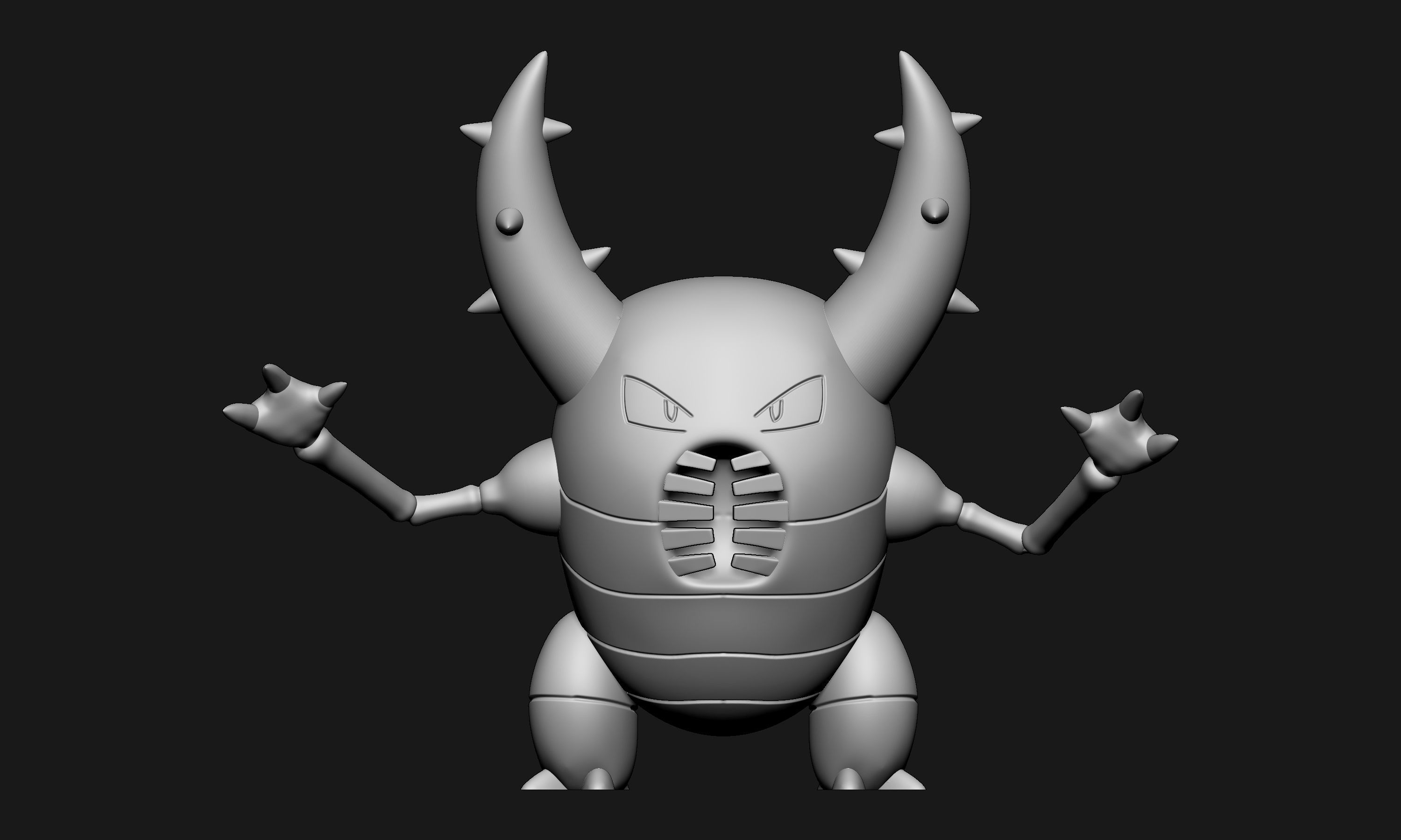 Pokemon - Pinsir free 3D model 3D printable | CGTrader