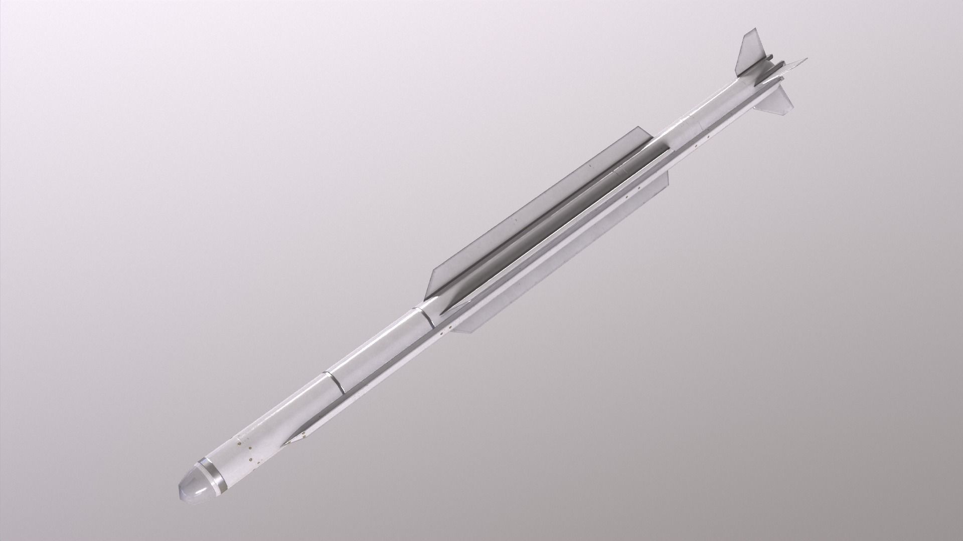 3D model AAM-5 air-to-air missile VR / AR / low-poly | CGTrader
