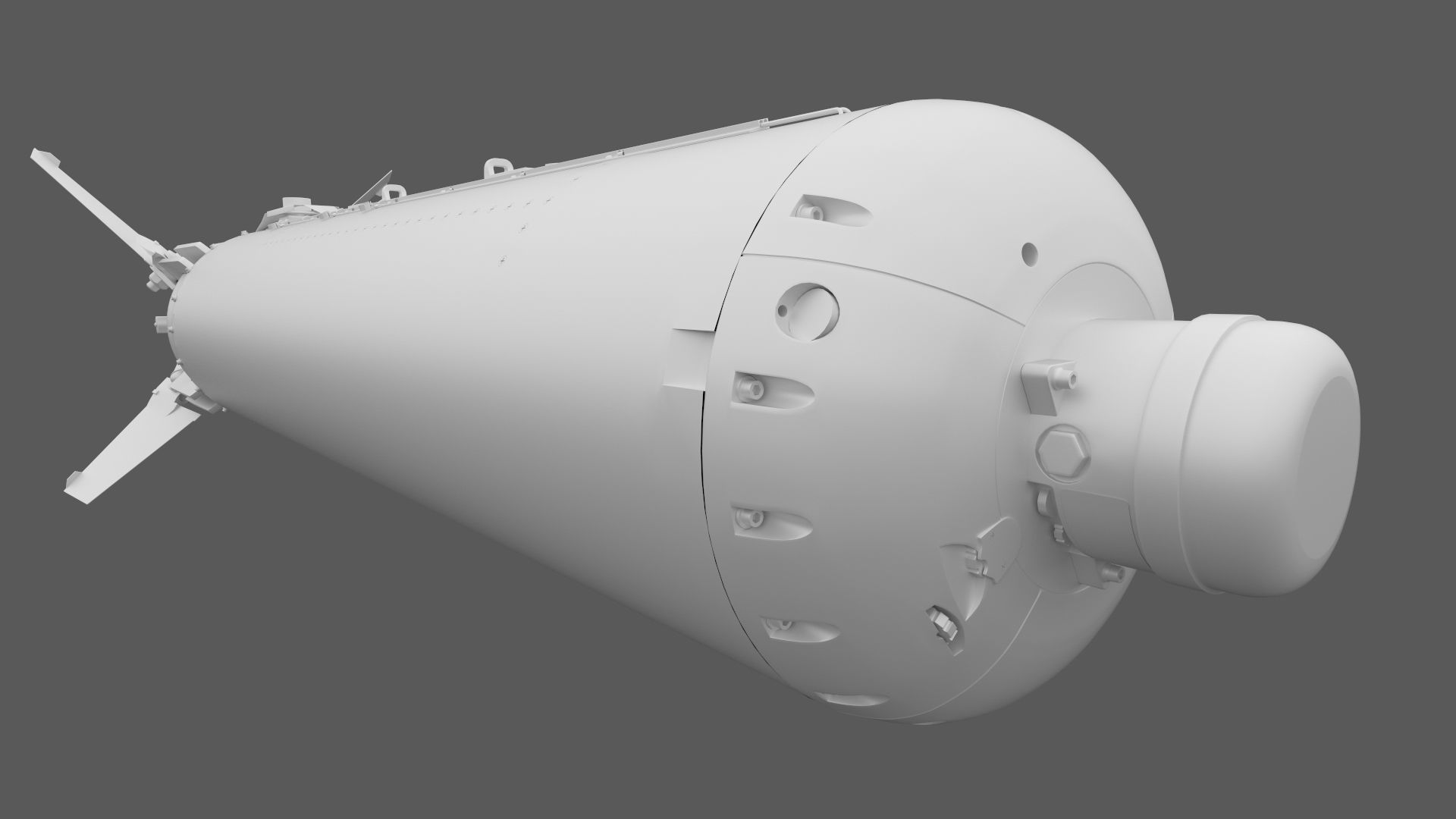 CBU-103 Combined Effects Munition 3D model | CGTrader