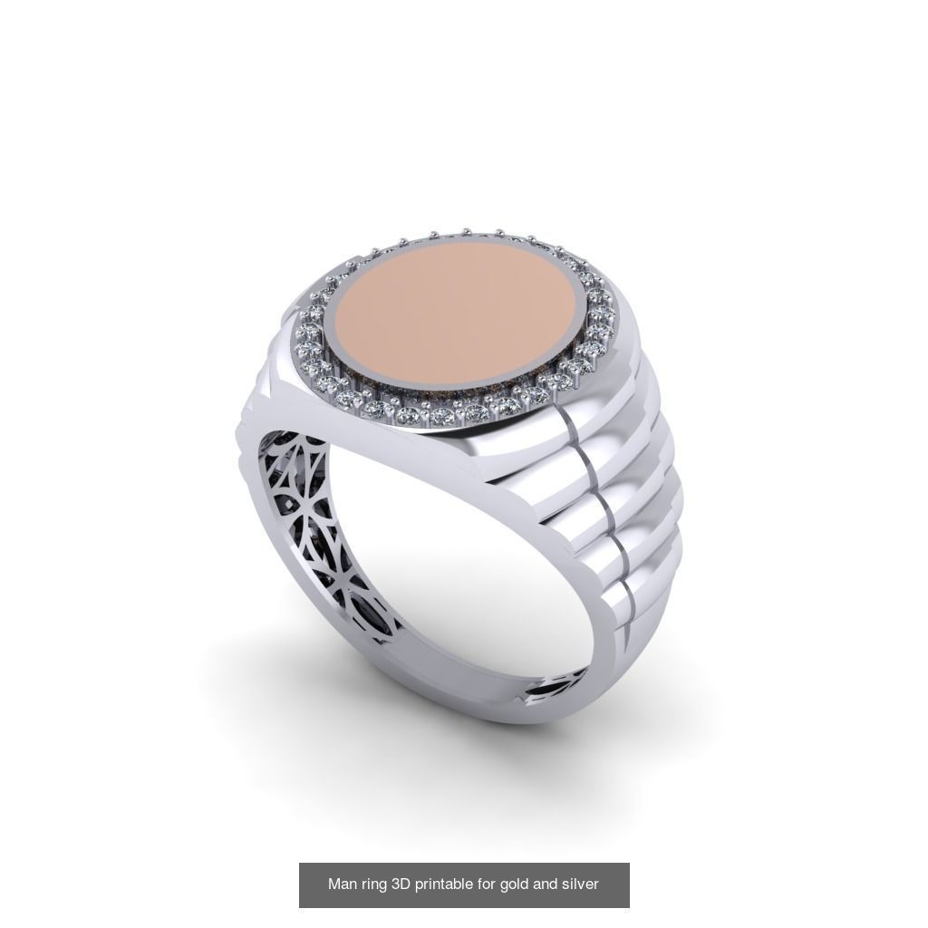 Man 3d Ring Jewellery Models collection 30 pieces | CGTrader