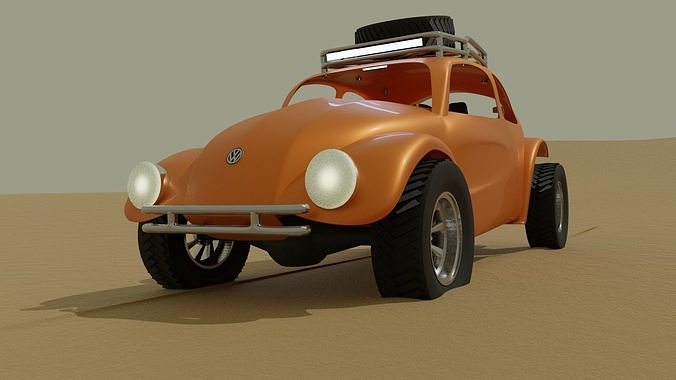 Vw Beetle Bajabug 3D model | CGTrader