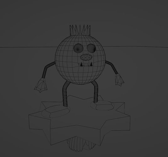 monstr monster 3D model | CGTrader