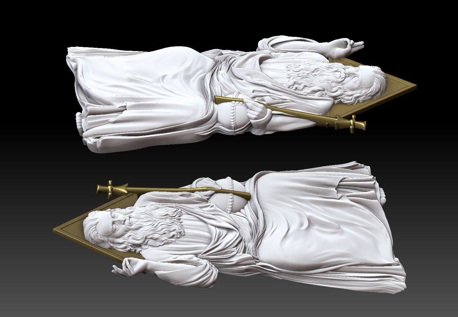 christian god 3D model 3D printable | CGTrader