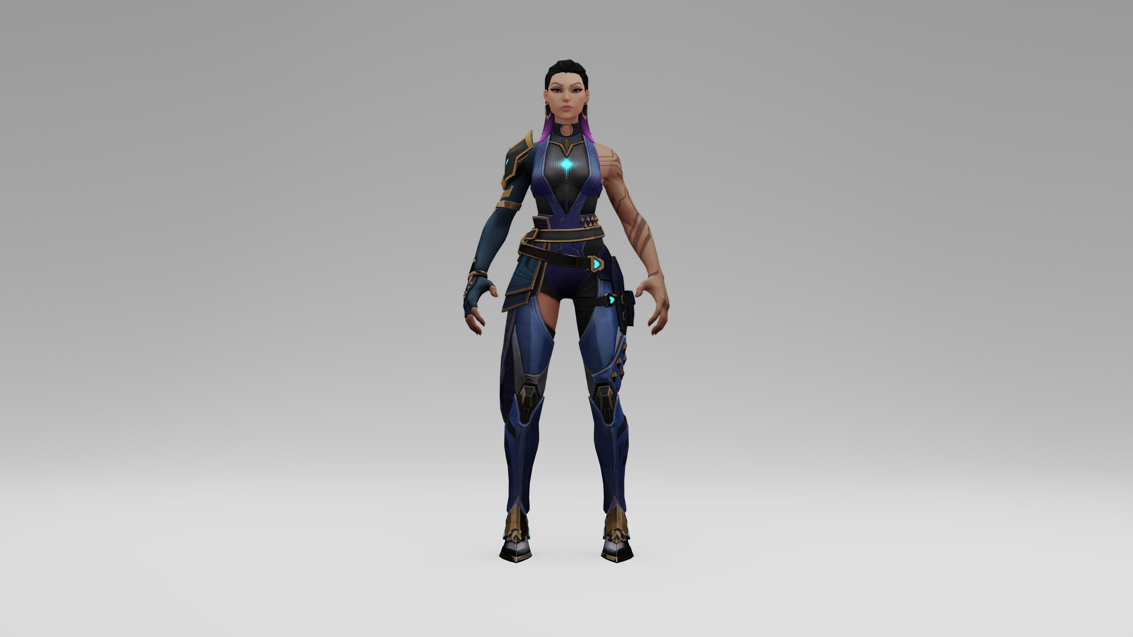 3D model Valorant Reyna VR / AR / low-poly | CGTrader