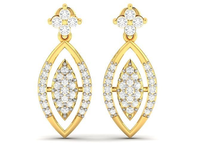 Earrings - 22ER 3D model 3D printable | CGTrader