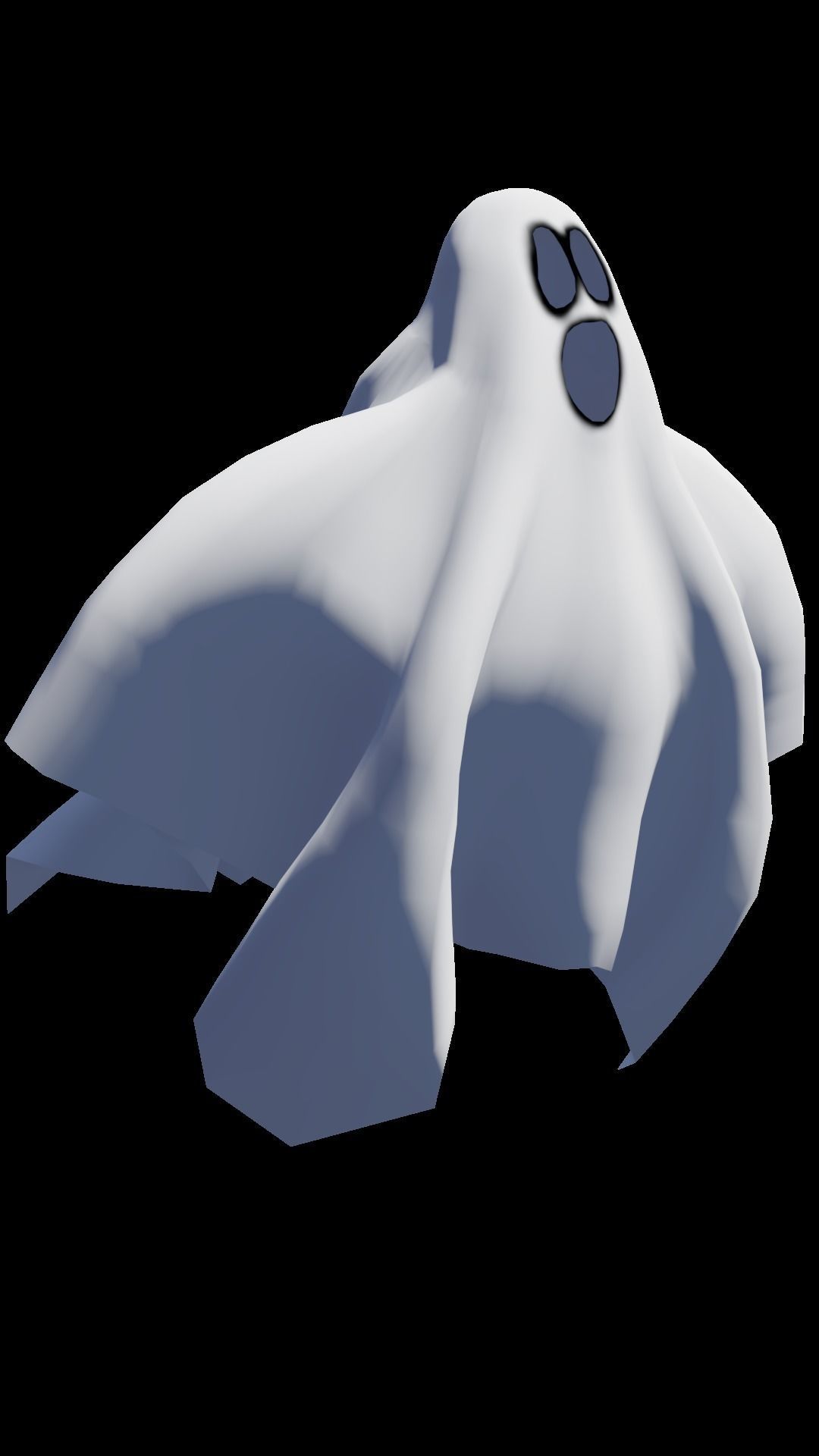 3D model ghost VR / AR / low-poly | CGTrader