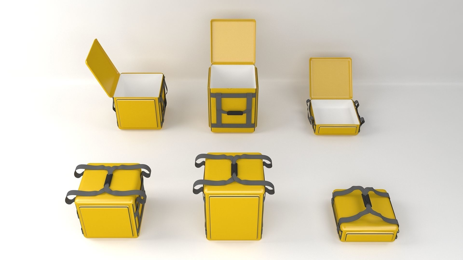 Delivery Bags 3D model | CGTrader