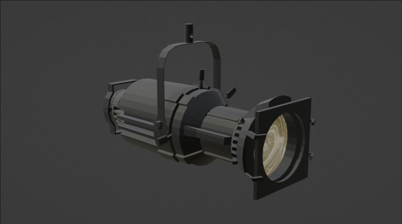 Source Four Leko 3D model | CGTrader