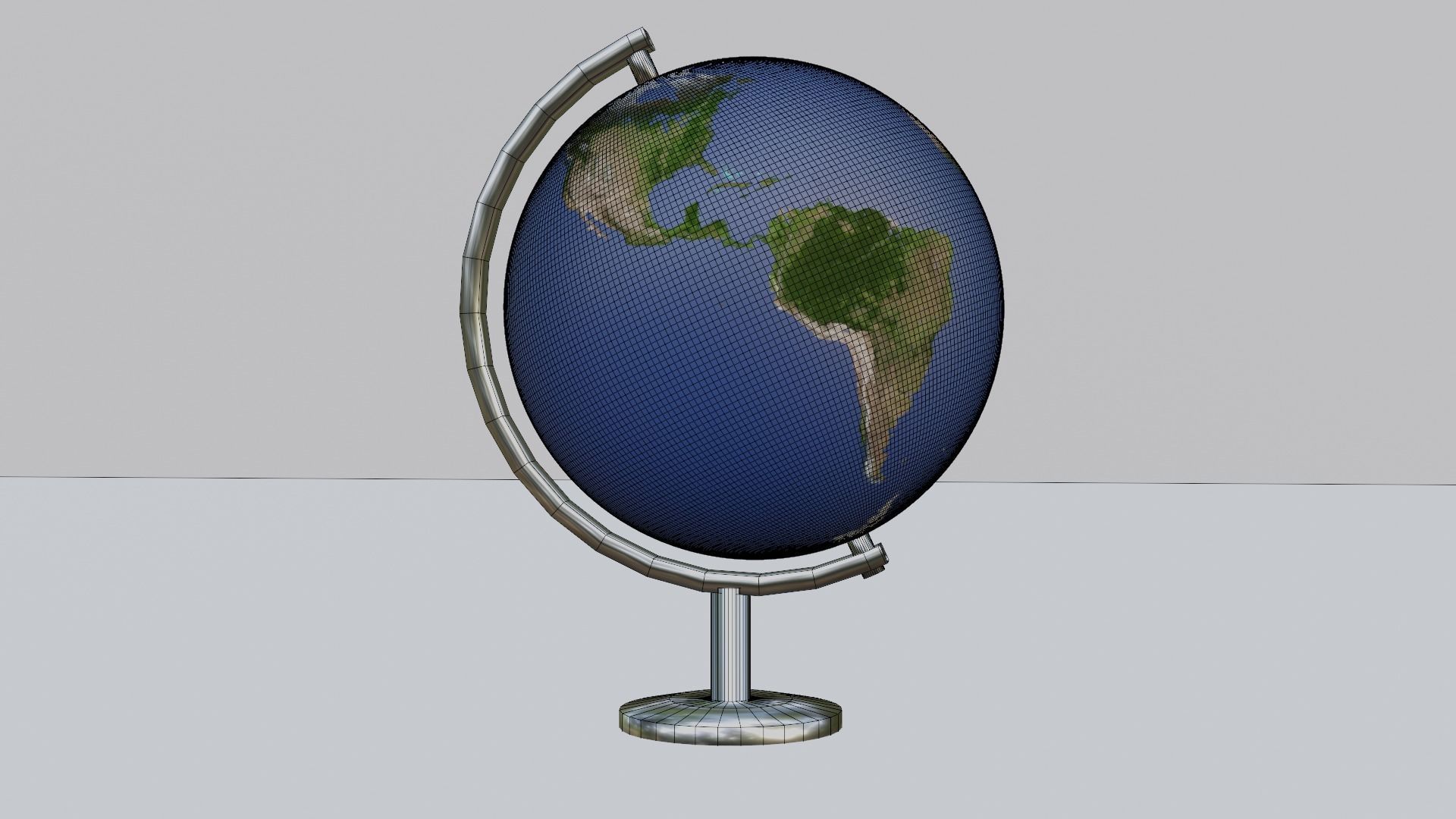 World Globe 3D Model free VR / AR / low-poly 3D model | CGTrader