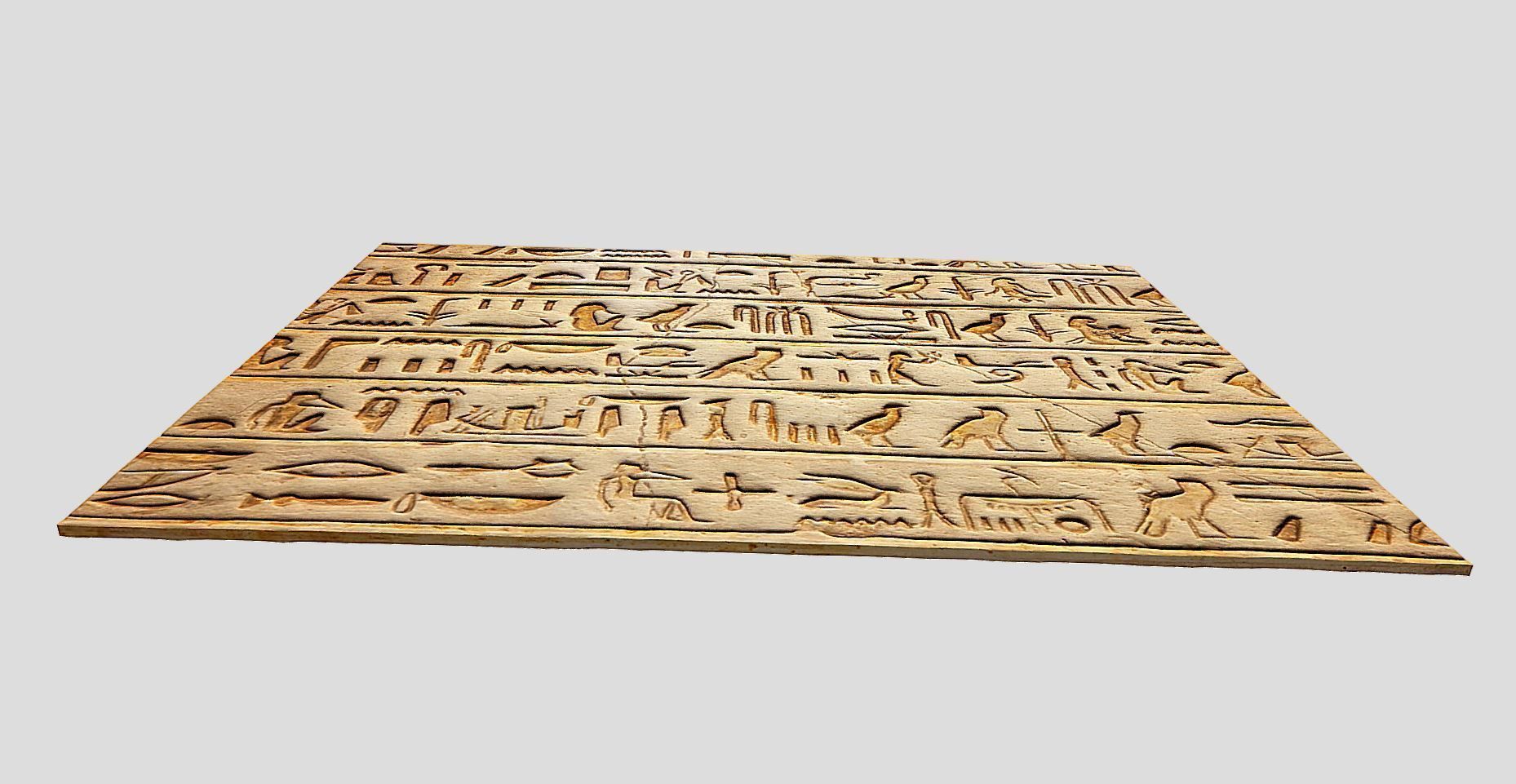 Ancient Egypt-hieroglyph-3D printing 3D model | CGTrader