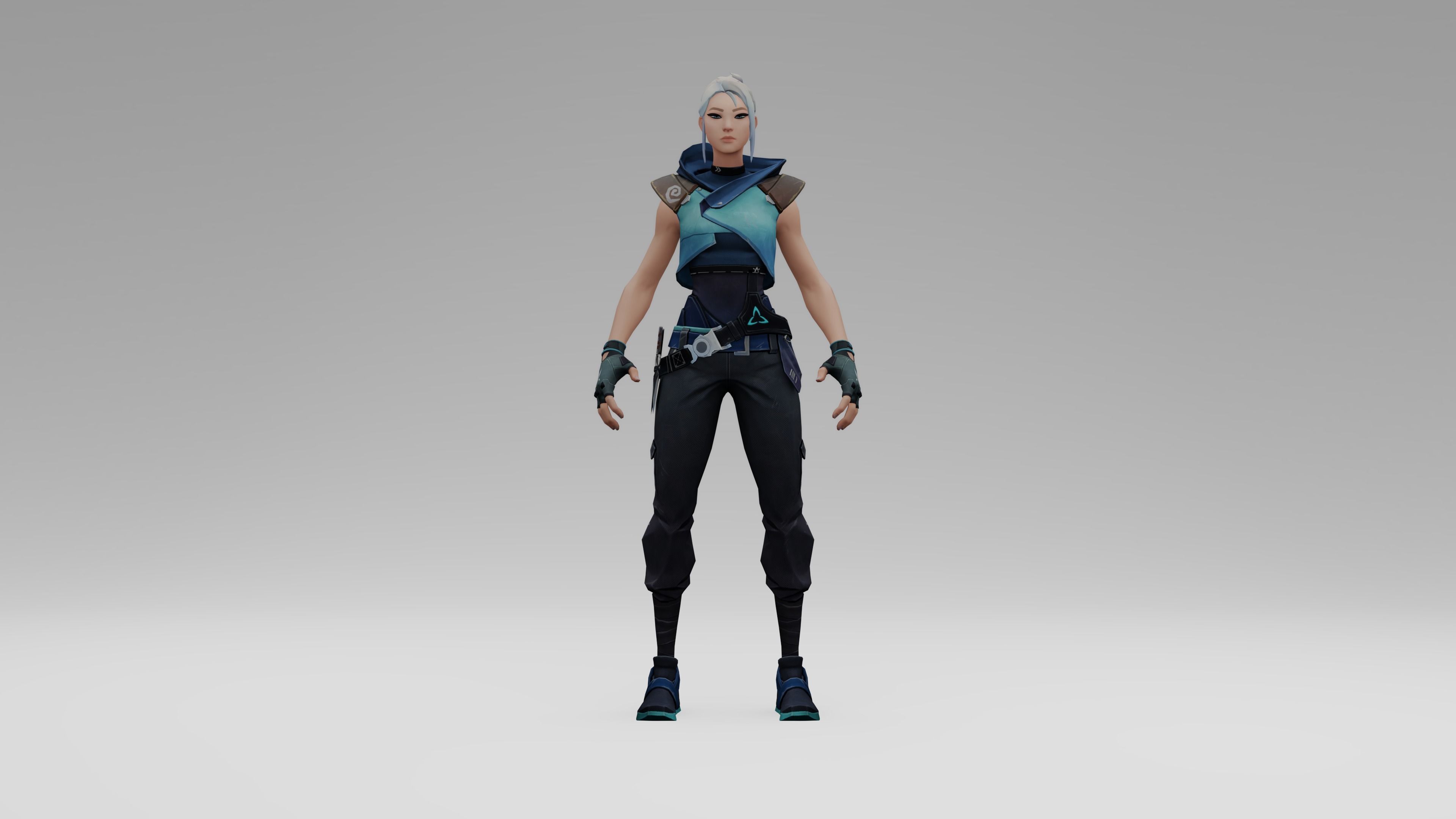3D model Valorant Jett VR / AR / low-poly | CGTrader
