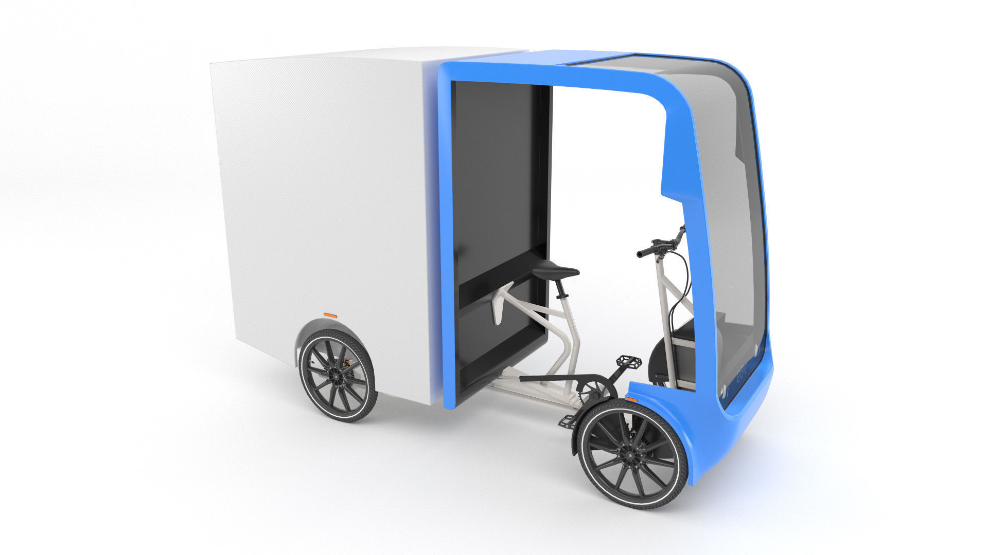 EAV Delivery bike 3D model | CGTrader