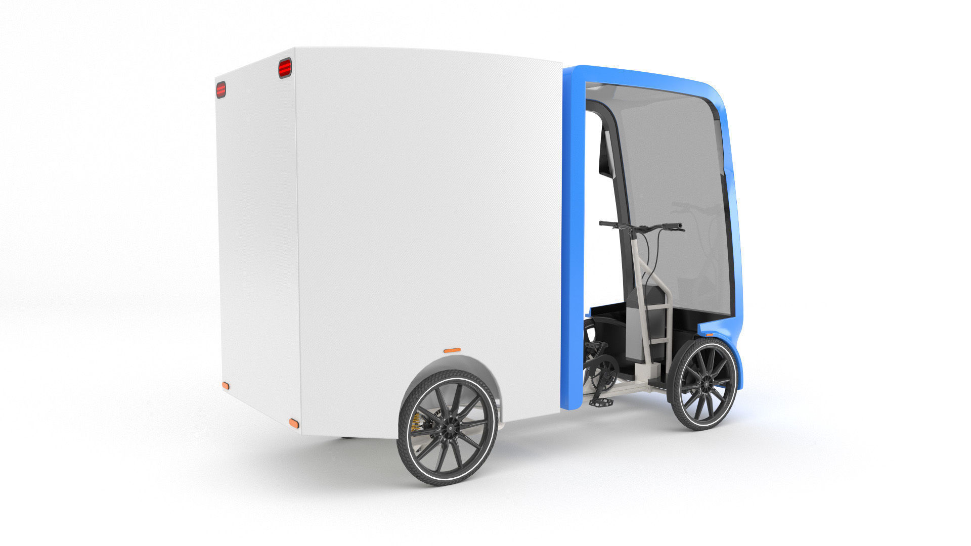 EAV Delivery bike 3D model | CGTrader