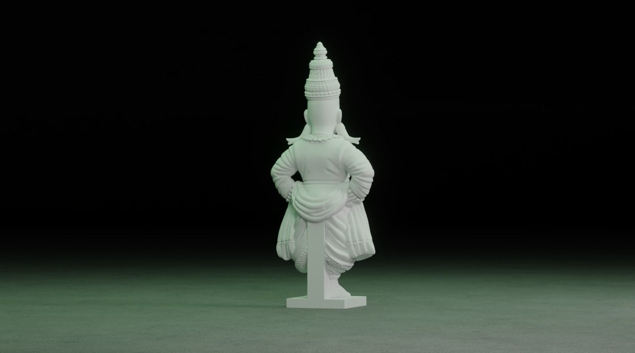 Vitthal Idol 3D Printable model 3D model 3D printable | CGTrader